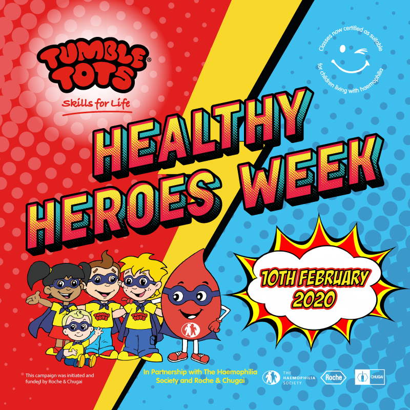 Healthy Heroes Week 2020 - Tumble Tots Nottingham