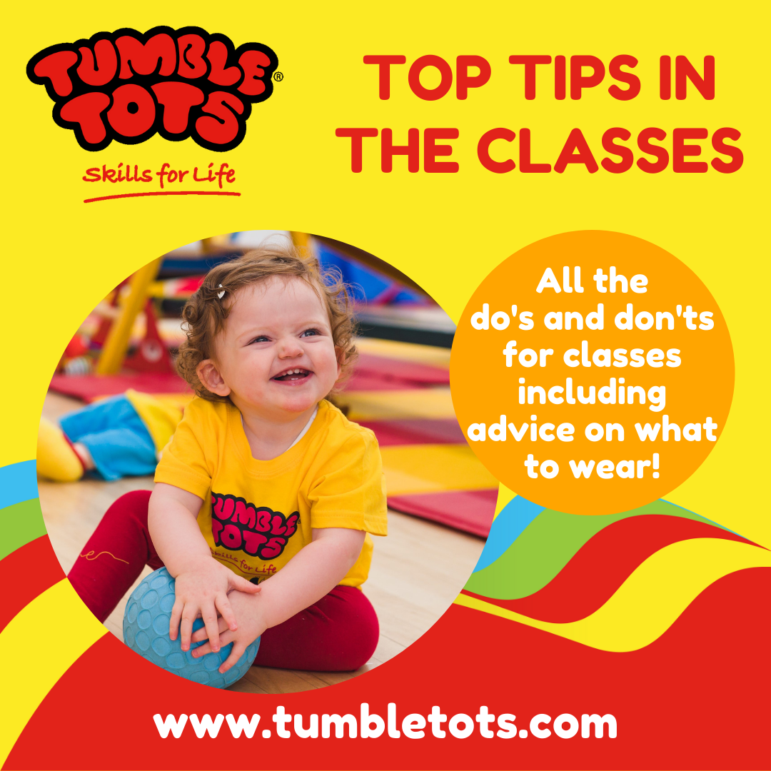 Top Tips in the Classes - Tumble Tots Nottingham
